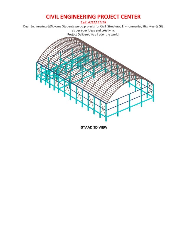 CIVIL ENGINEERING PROJECTS OUTPUTS STAAD OUTPUTS REPORT ACTIVITY | PDF