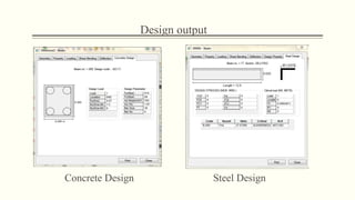 STAAD PRO BASIC DETAIL OF WORKFLOW _2602 | PPTX