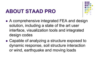 Staad pro | PPSX