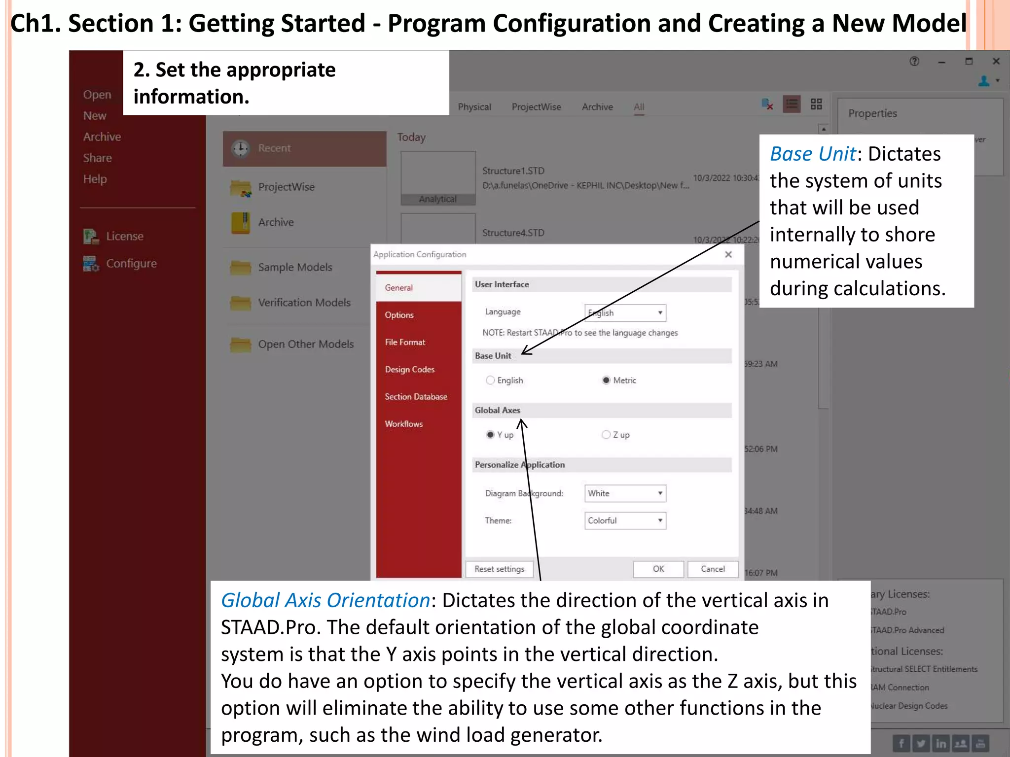 STAADProCONNECT Beam model | PPTX