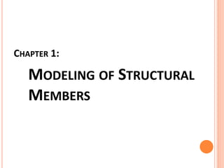 Staadproconnect Beam Model Pptx
