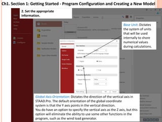 STAADProCONNECT Beam model | PPTX