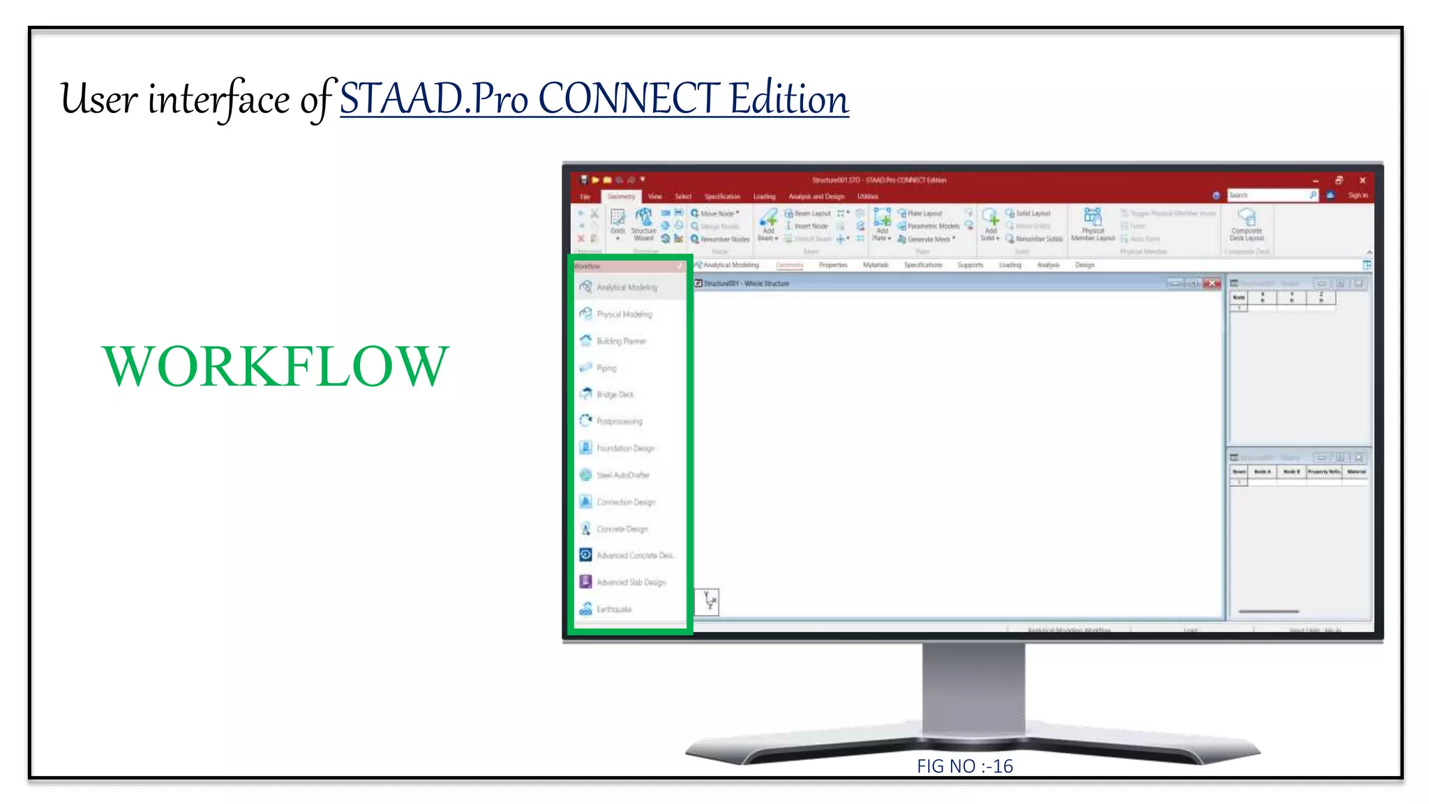 STAAD PRO CONNECT EDITION (SUMMER INTERNSHIP TRAINING) | PPTX