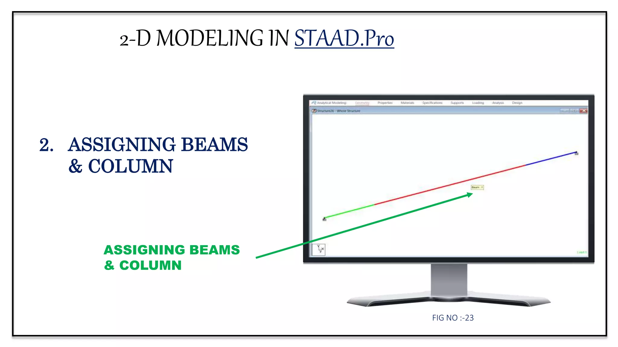 STAAD PRO CONNECT EDITION (SUMMER INTERNSHIP TRAINING) | PPTX