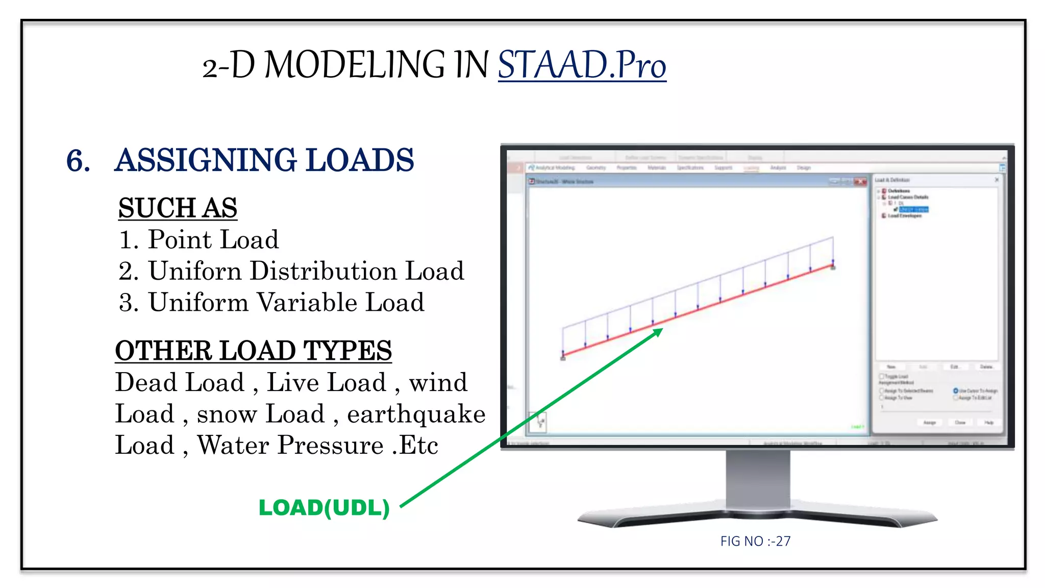STAAD PRO CONNECT EDITION (SUMMER INTERNSHIP TRAINING) | PPTX