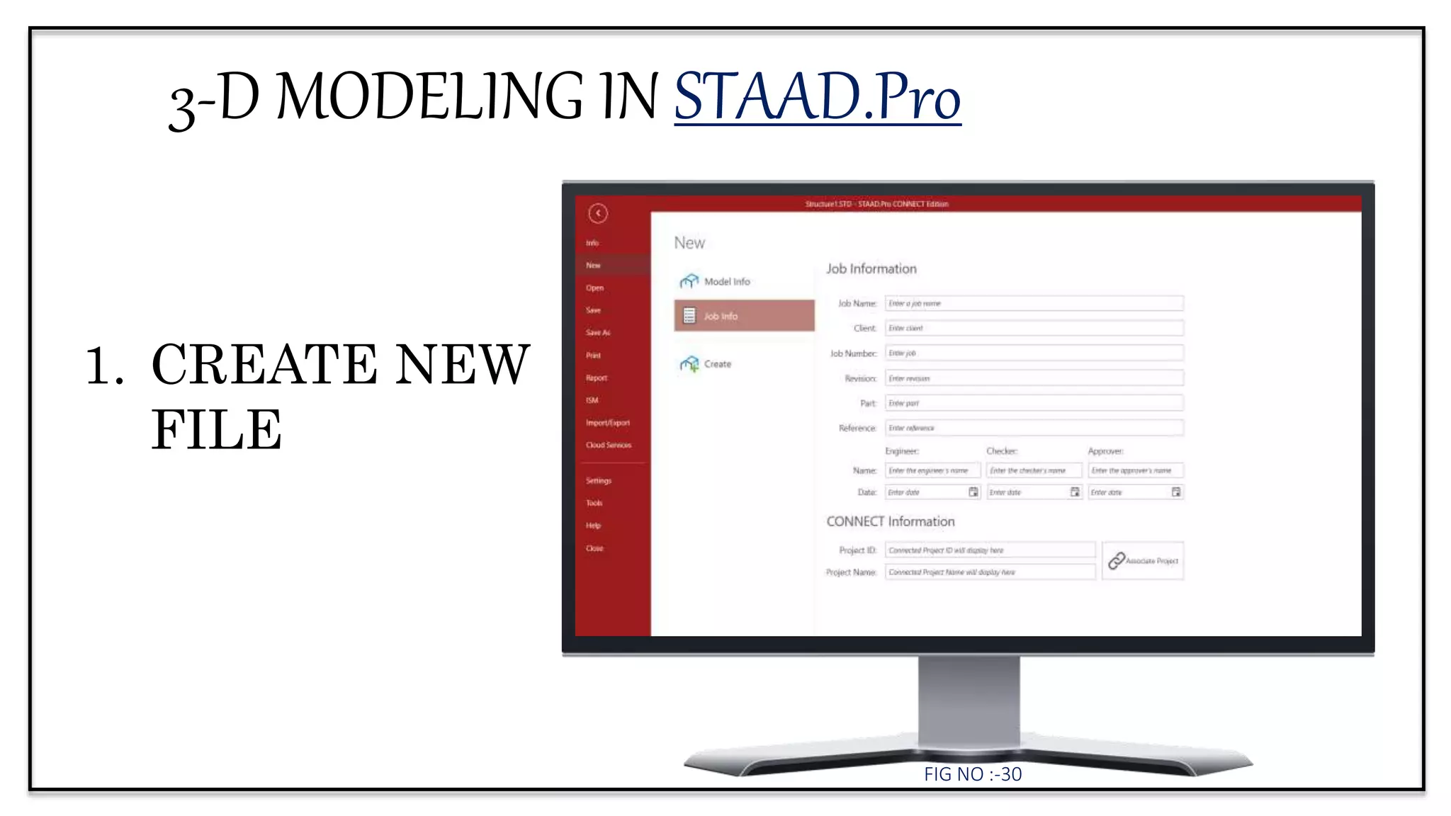 STAAD PRO CONNECT EDITION (SUMMER INTERNSHIP TRAINING) | PPTX