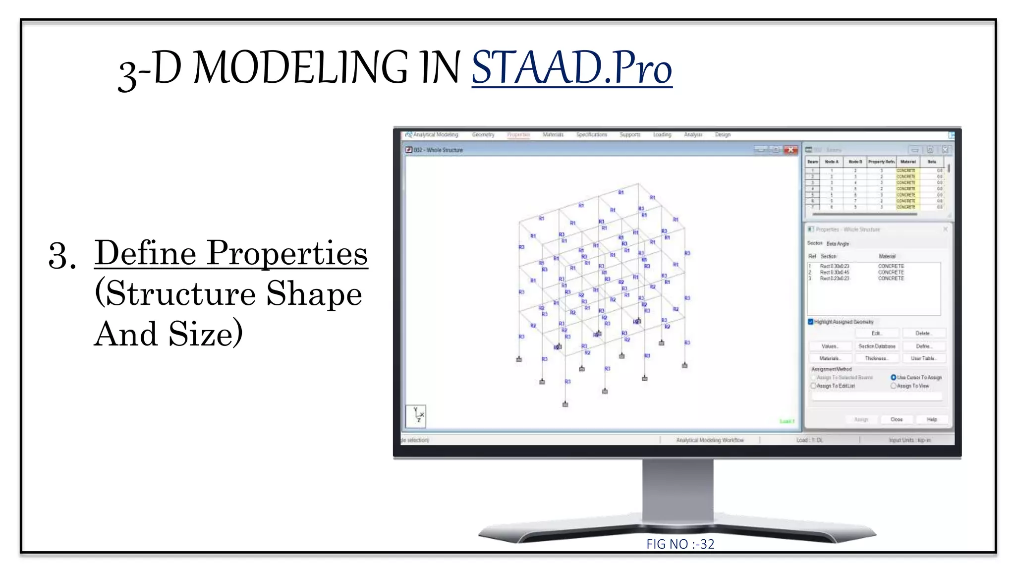 STAAD PRO CONNECT EDITION (SUMMER INTERNSHIP TRAINING) | PPTX