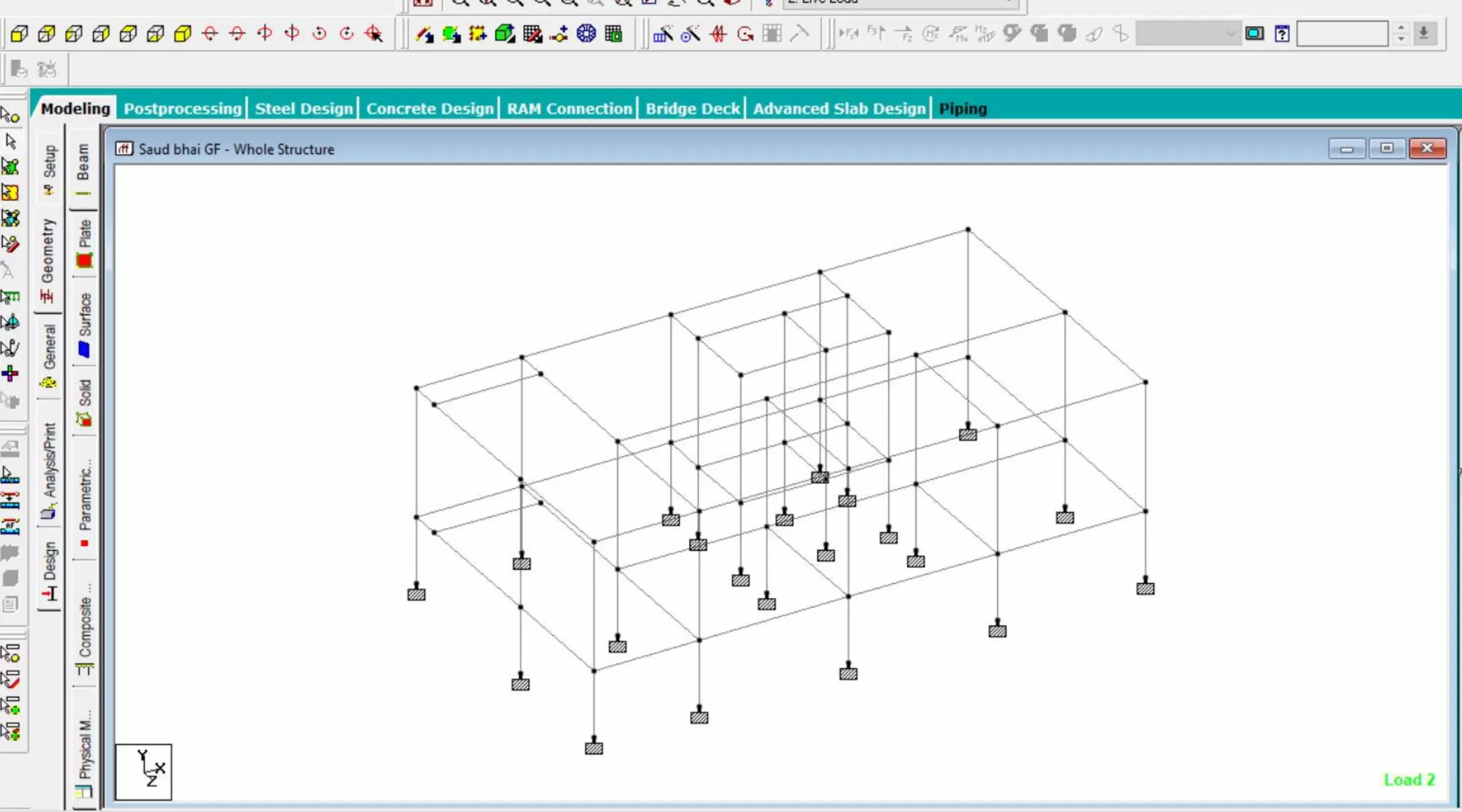 Staad pro file | PDF