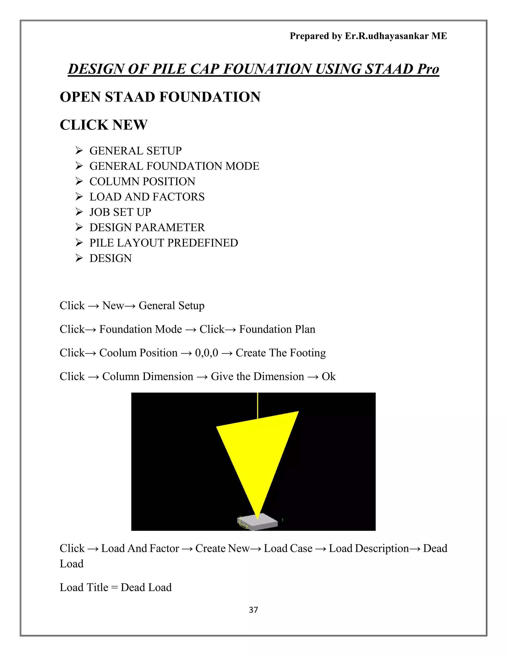 Staad pro notes | PDF
