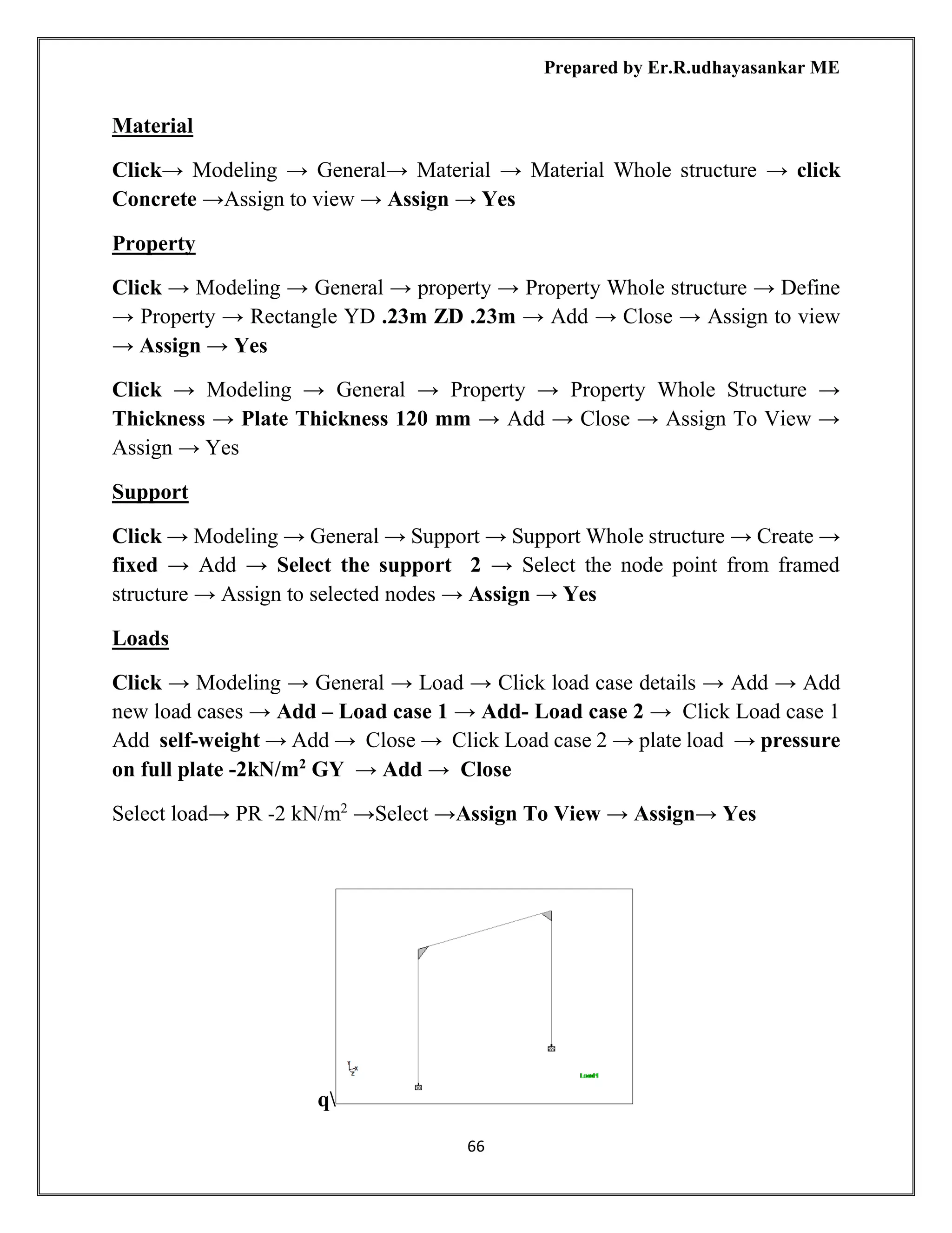 Staad pro notes | PDF