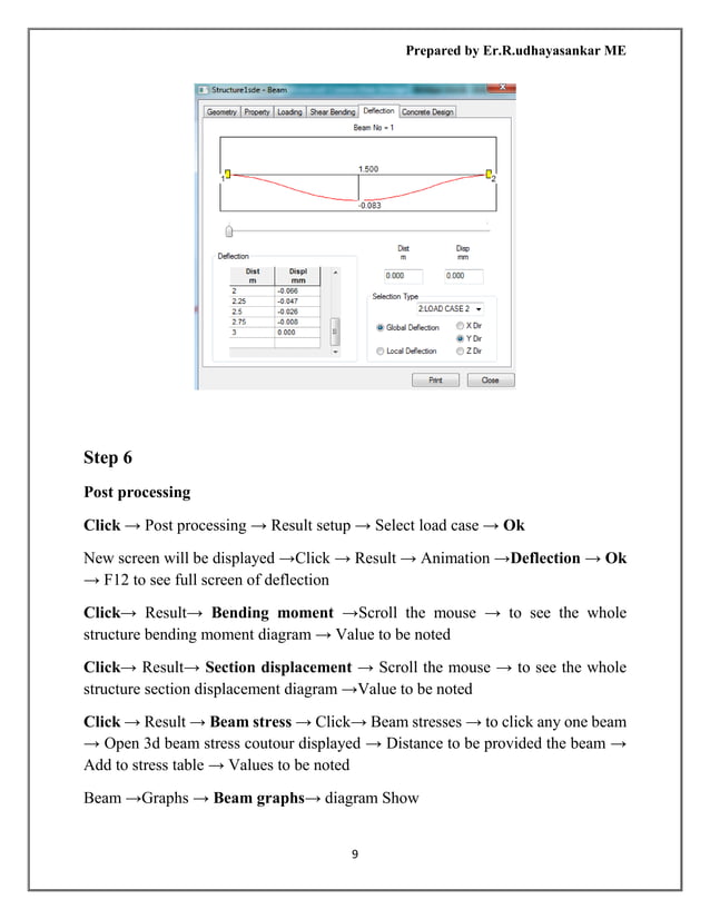 Staad pro notes | PDF