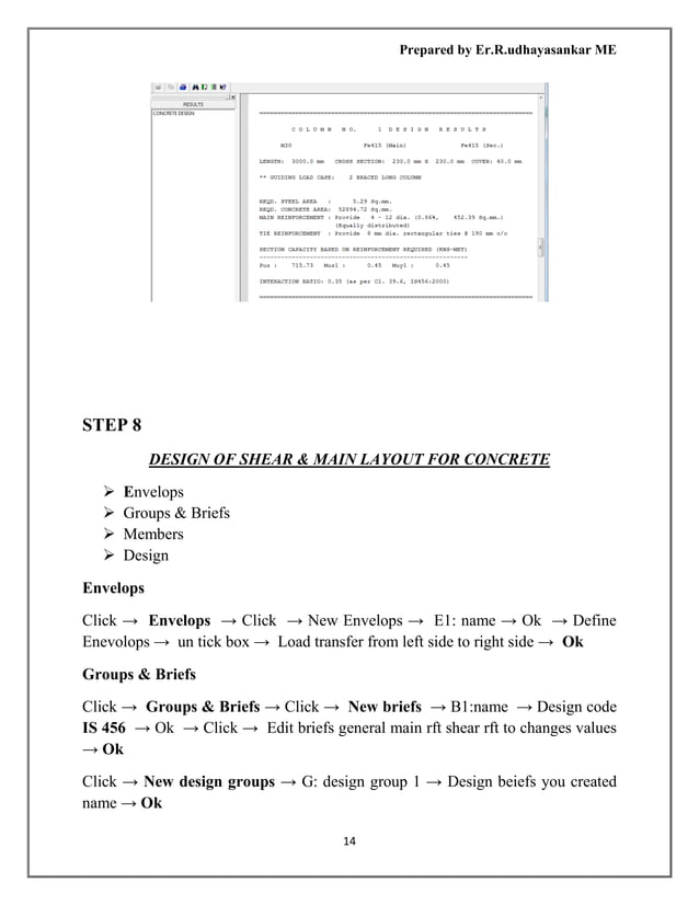 Staad pro notes | PDF