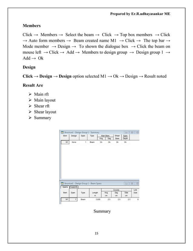 Staad pro notes | PDF