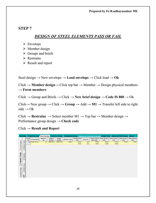 Staad pro notes | PDF