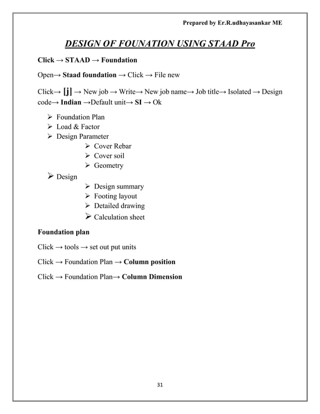 Staad pro notes | PDF