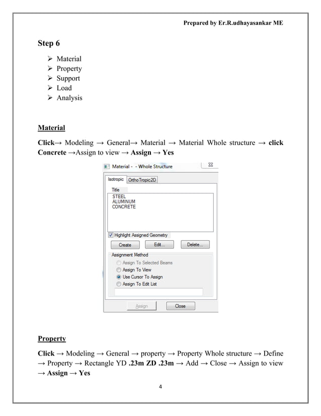 Staad pro notes | PDF