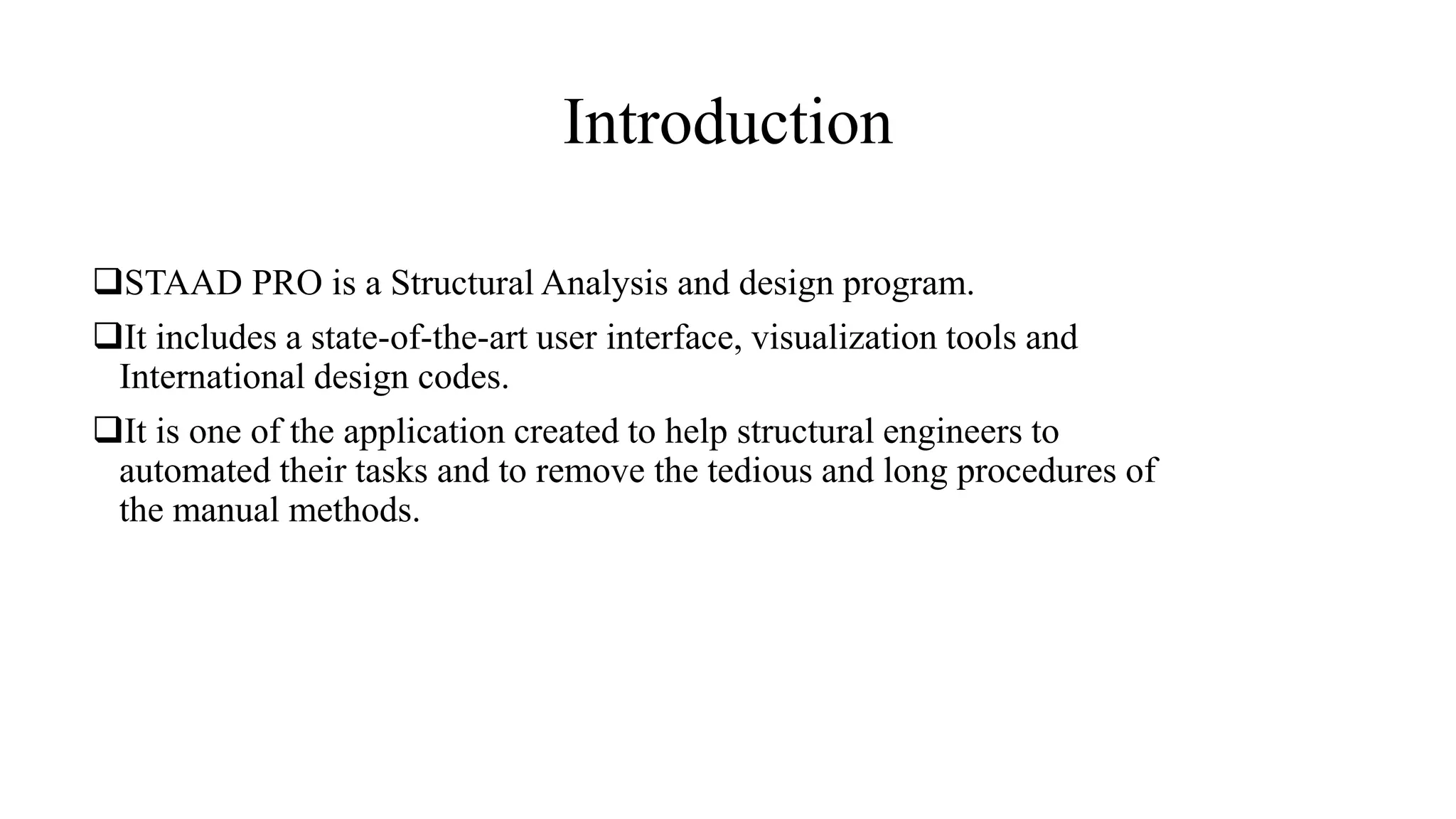 STAAD Pro Presentation 01.pptx