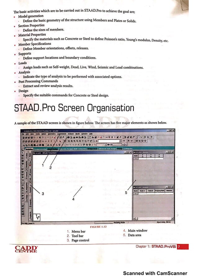 Staad pro v8i | PDF