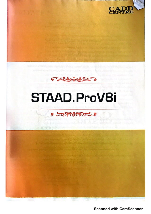 Staad pro v8i | PDF