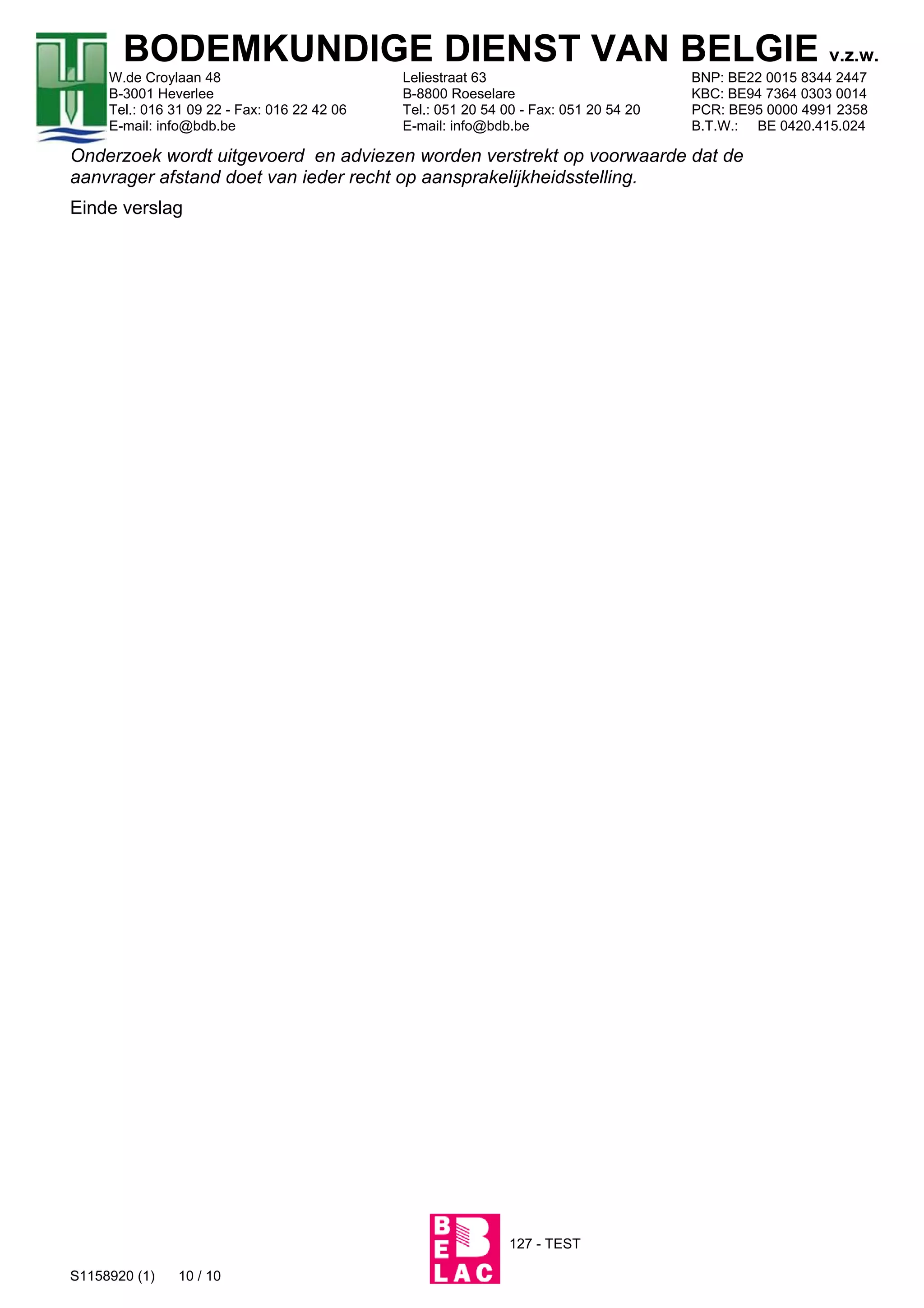 Staalname en bemestingsadvies | PDF