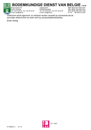 Staalname en bemestingsadvies | PDF