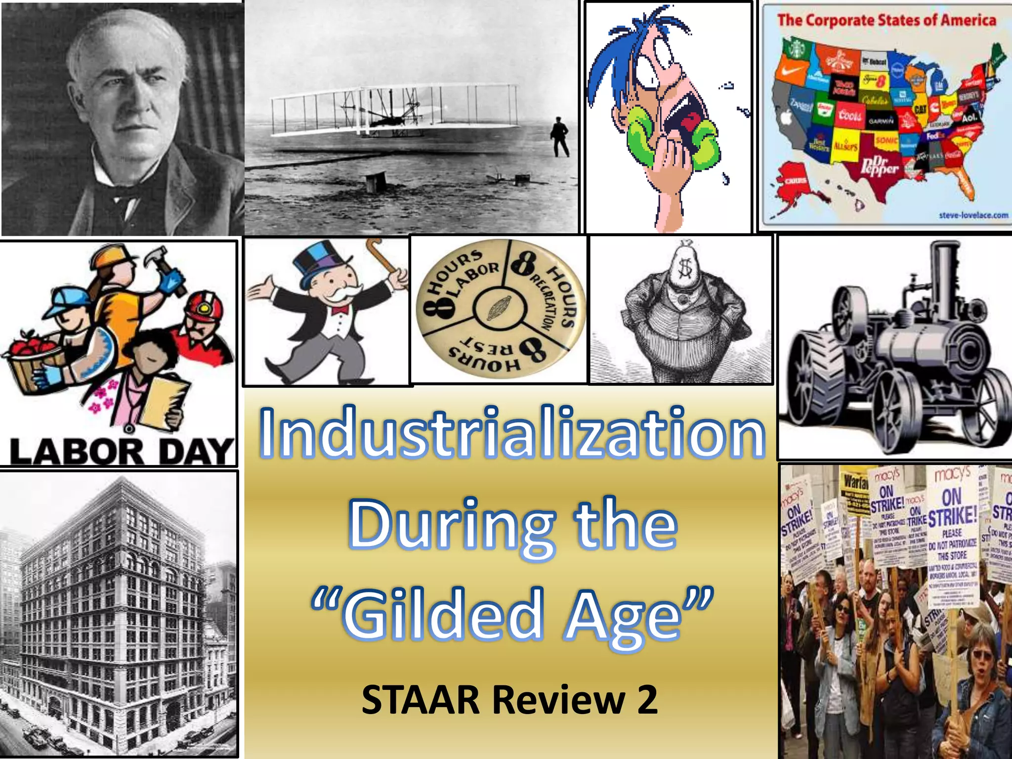 Staar 02 industrialization during the gilded age1 | PPTX | Rail Travel ...