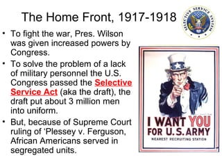 Staar 06 america in world war i1 | PPT | Death, Injury, or Military ...