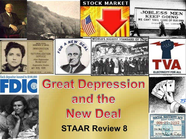 Staar 08 the great depression and the new deal1 | PPT | Stocks and ...