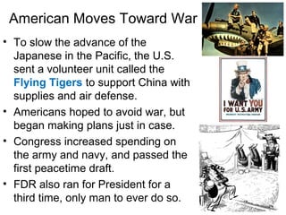 Staar 09 america in world war ii1 | PPT