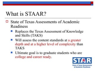 STAAR Parent Information | PPT