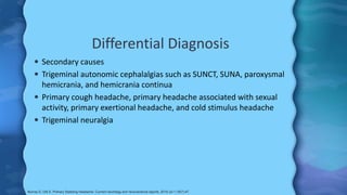 Stabbing Headache | PPTX