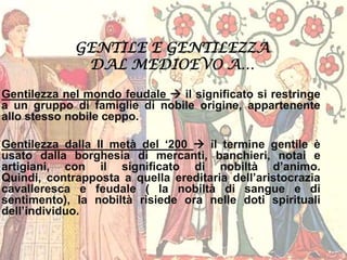 cortese e gentile | PPTX