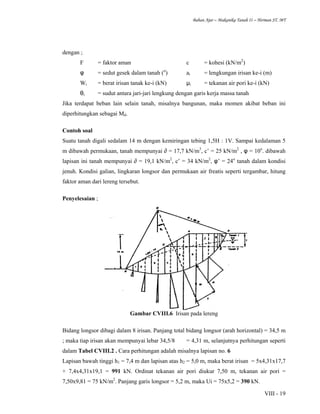 Stabilitas lereng | PDF