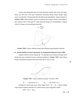 Stabilitas lereng | PDF