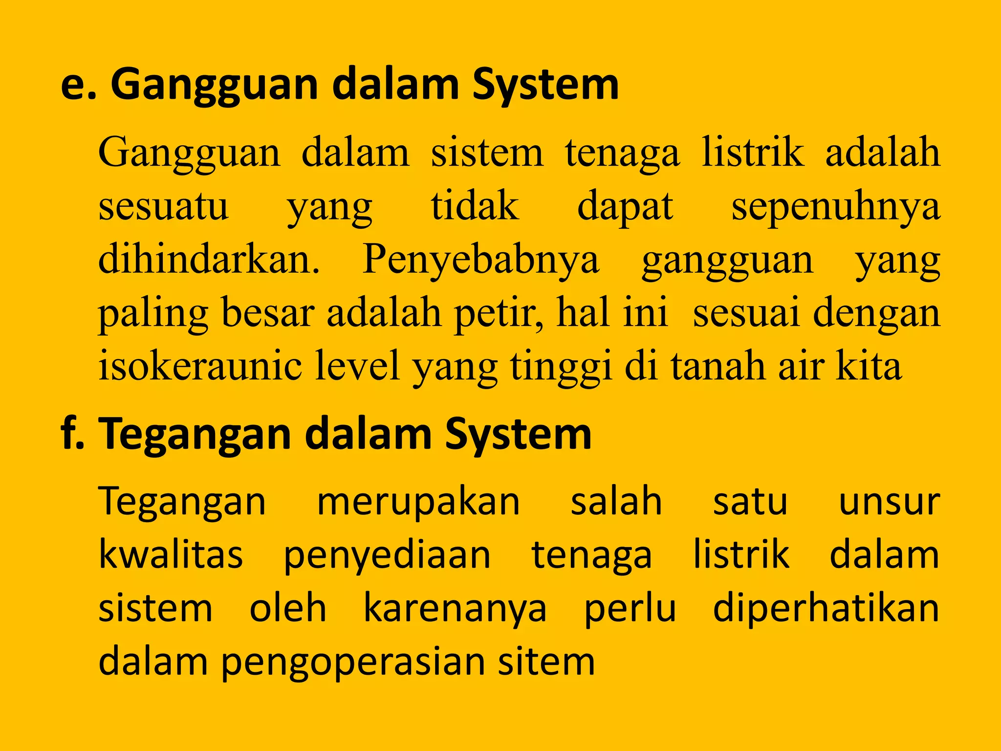 SISTEM OPERASI TENAGA LISTRIK | PPTX
