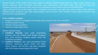 Stabilitas tanah dengan kapur (lime in soil stabilization) stjr 2018 ...