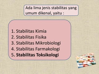 Stabilitas toksikologi | PPTX