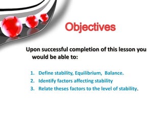 Stability | PPTX