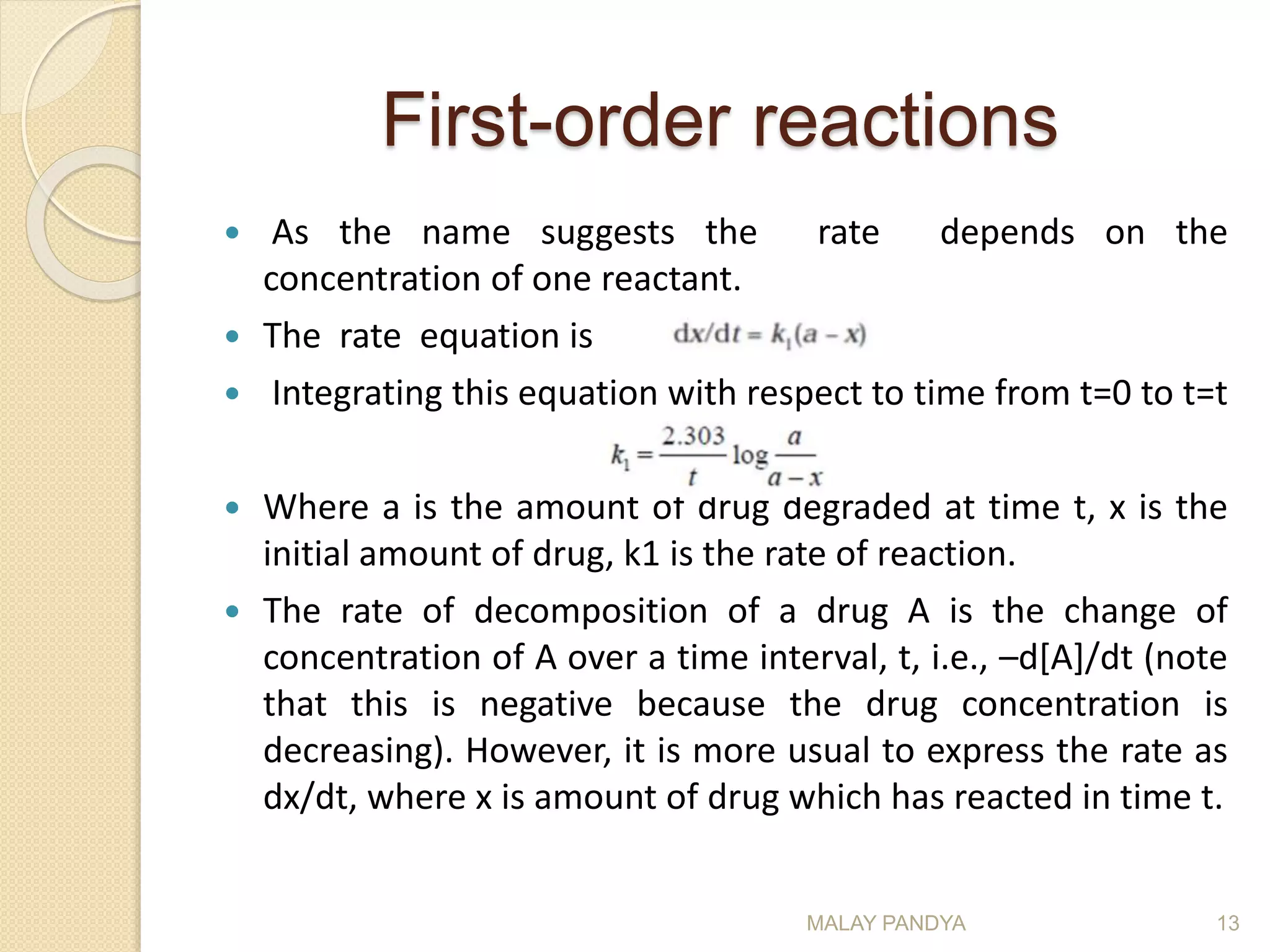 Stability of Pharmaceuticals | PPTX