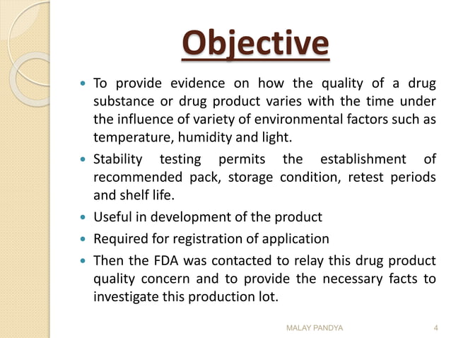 Stability of Pharmaceuticals | PPTX