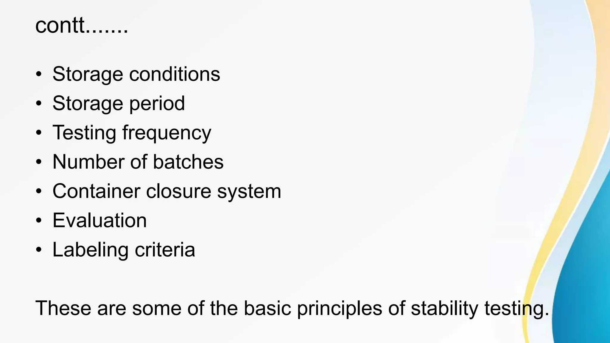 Product Stability Studies & Stability Testing | PPTX