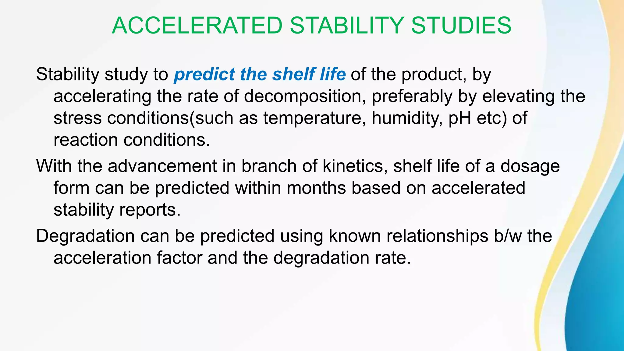 Product Stability Studies & Stability Testing | PPTX