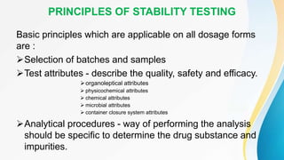 Product Stability Studies & Stability Testing | PPTX