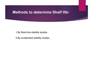 Stability Testing During Product Development | PPTX