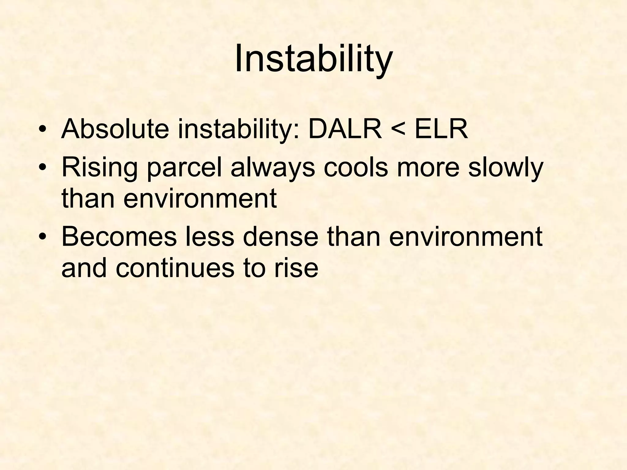Stability & Instability | PPT