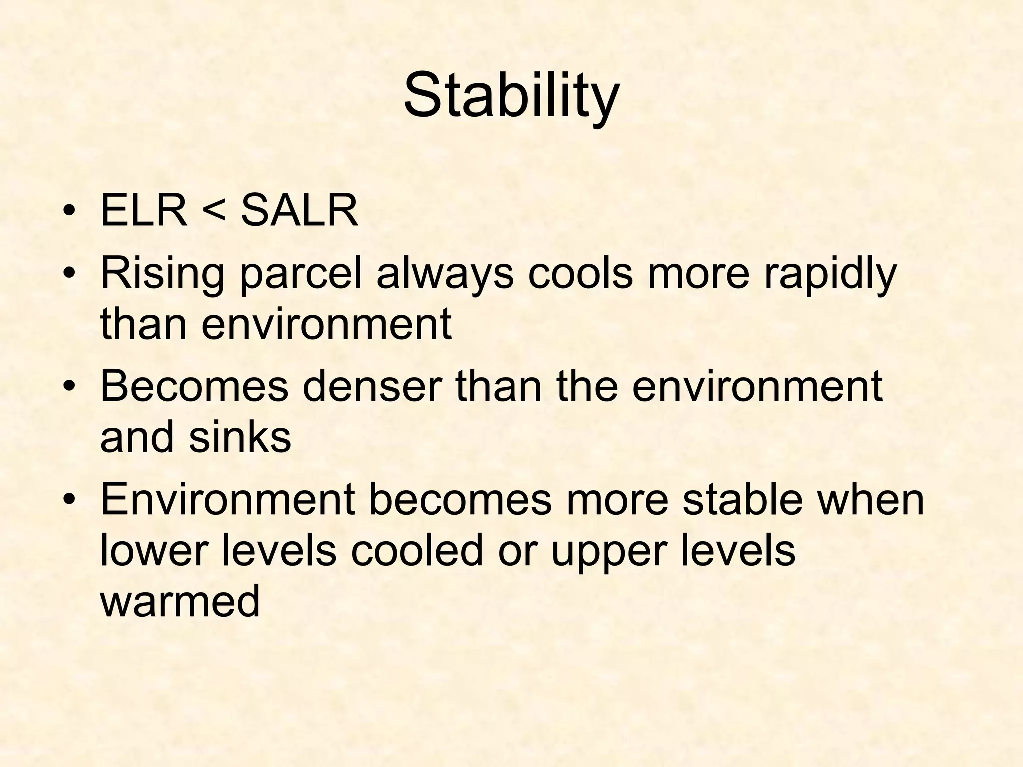 Stability & Instability | PPT