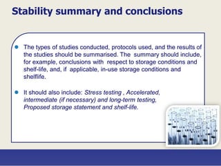 Stability pharma | PPT
