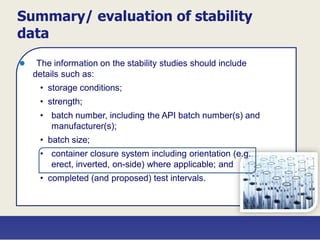 Stability pharma | PPT