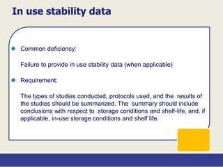 Stability pharma | PPT