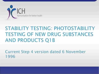 Stability pharma | PPT